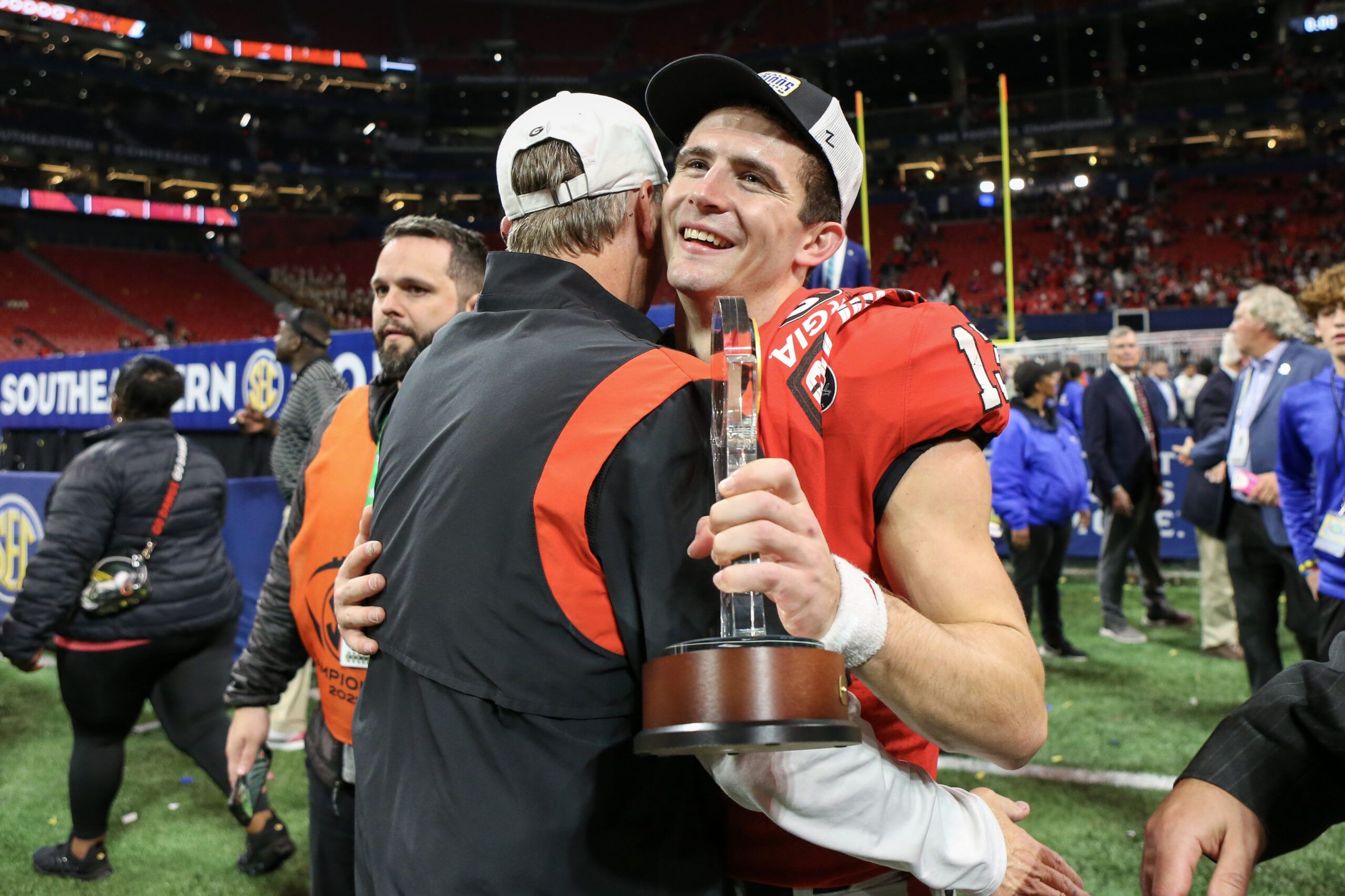 Stetson Bennett ‘Didn’t know football’ before OC Todd…