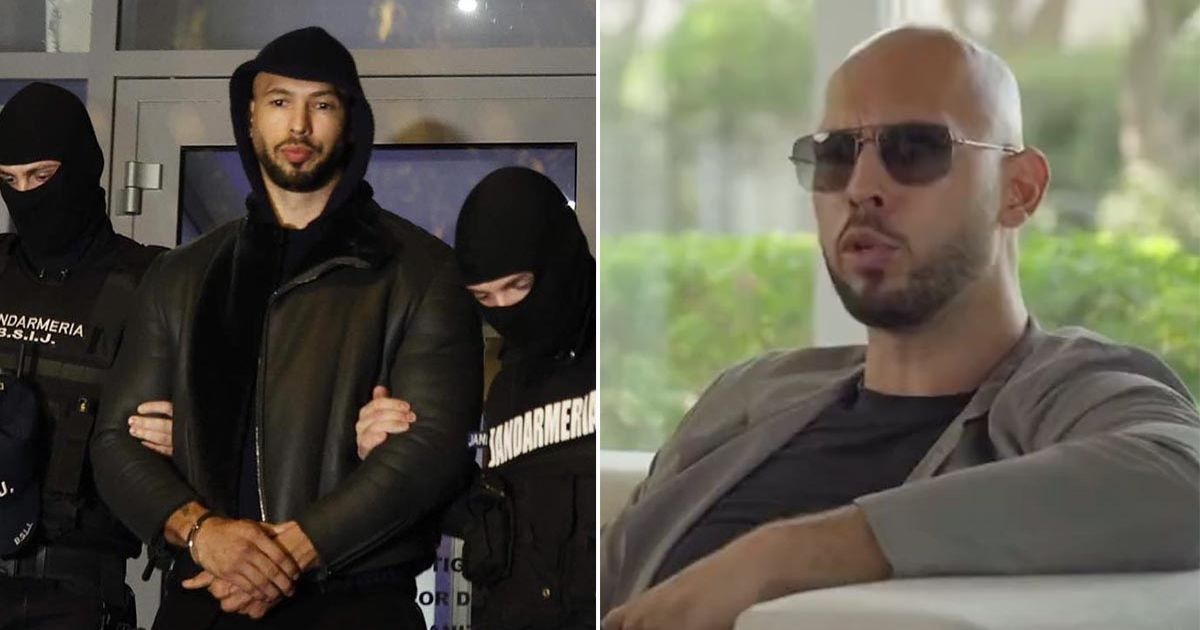 Andrew Tate predicted his own arrest while laying out…