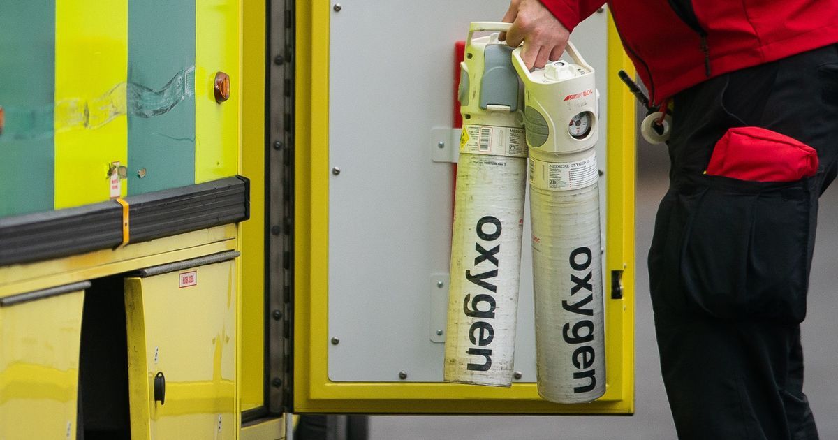 Ambulance staff 'told to conserve oxygen supplies' due…