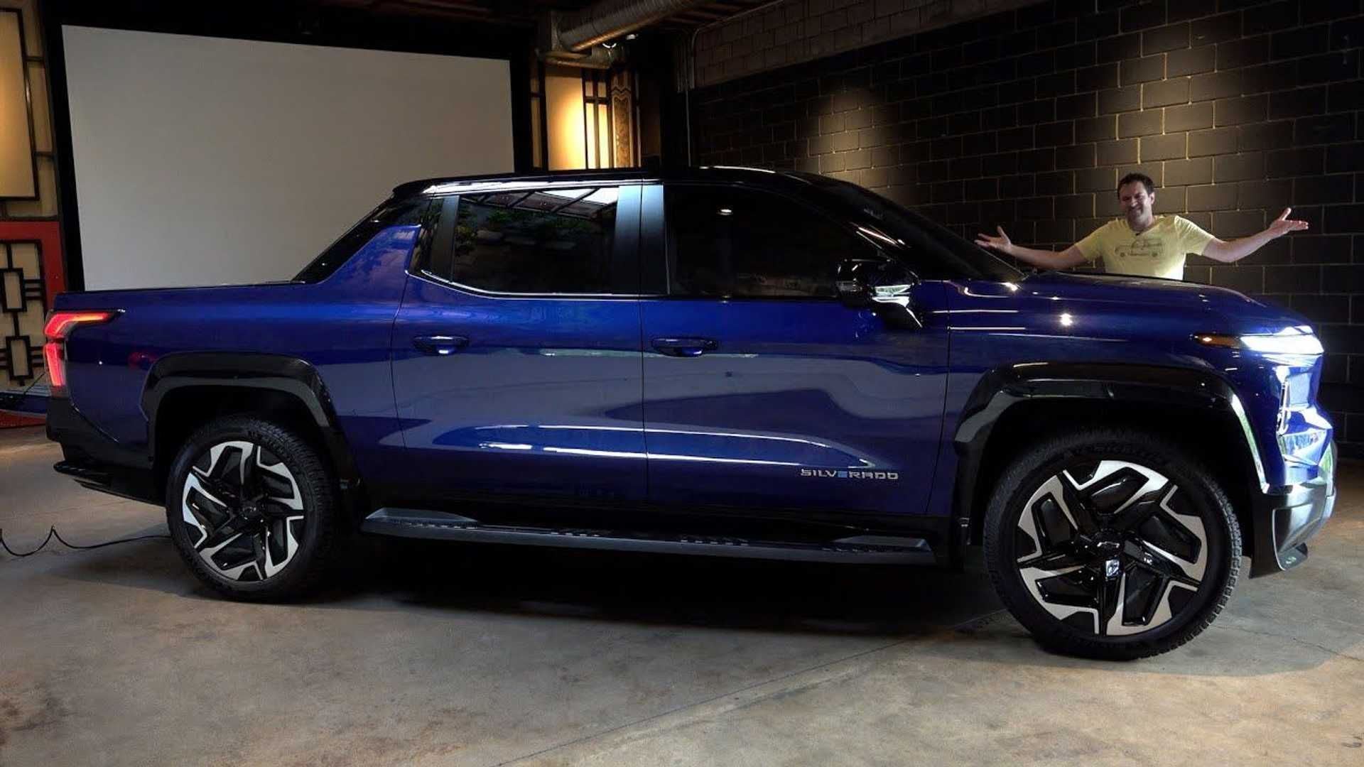 Doug DeMuro Examines The 2023 Chevrolet Silverado EV