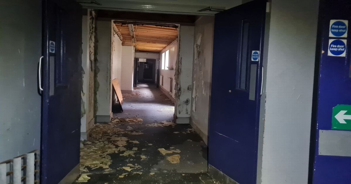 Inside WW1 military hospital abandoned for decades…