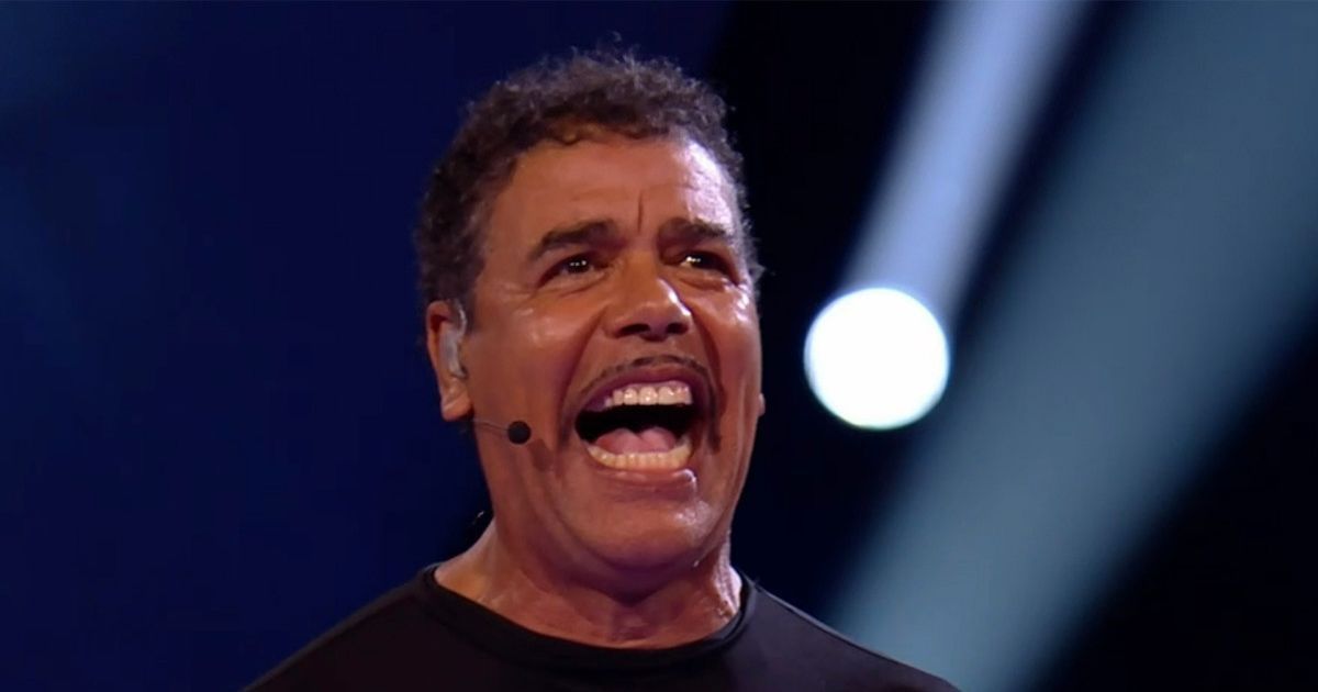 Chris Kamara unveiled as Ghost in first Masked Singer…