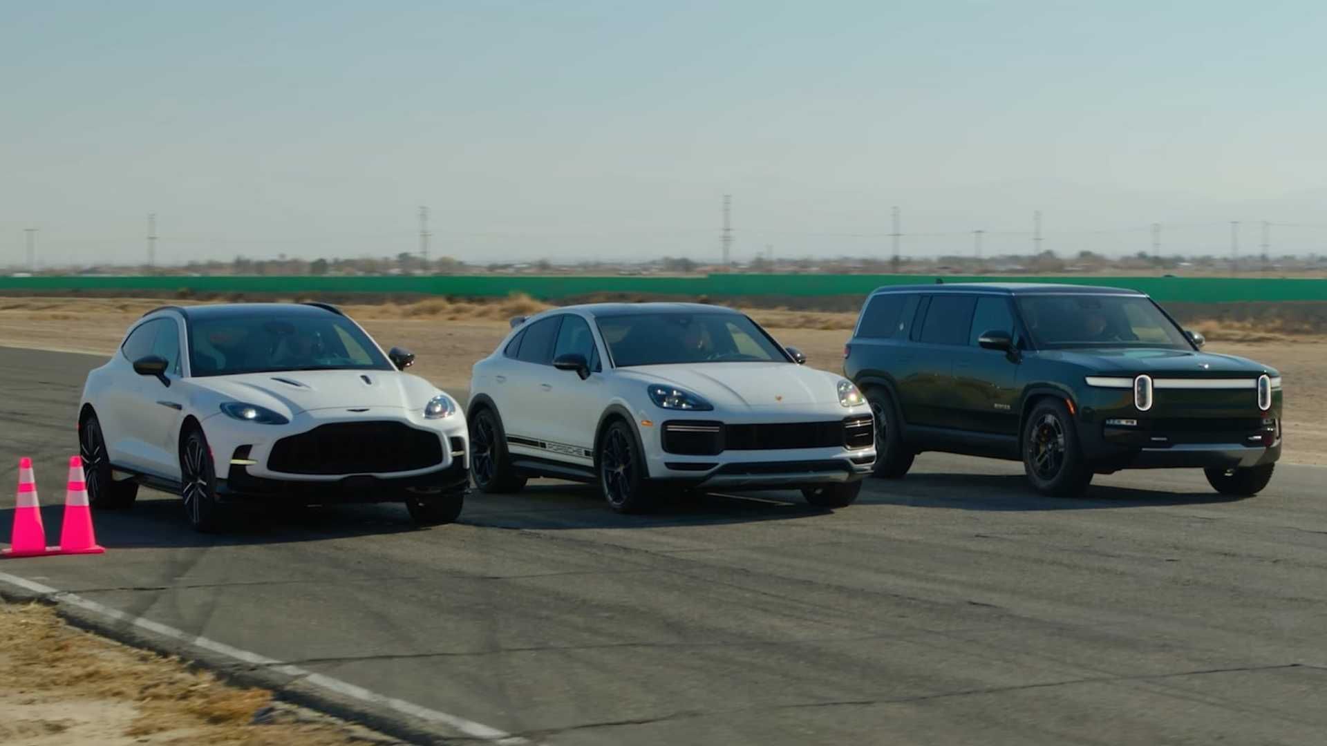 Watch Rivian R1T Raced Against Two Of The World’s…