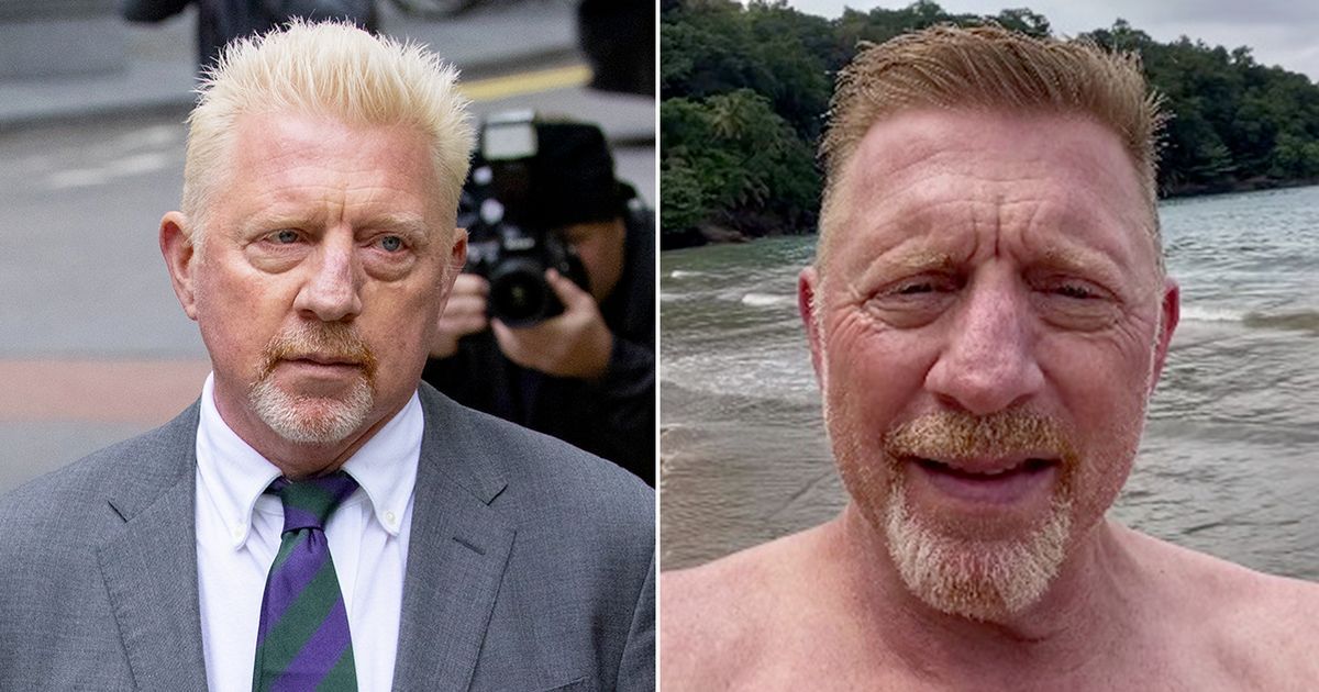 Boris Becker “stronger” after prison stint as he posts…