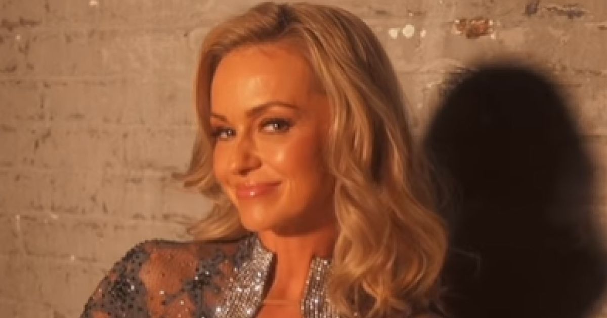 BBC Strictly's Ola Jordan slips into old plunging…