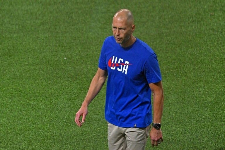 US coach Berhalter admits kicking future wife in 1991…