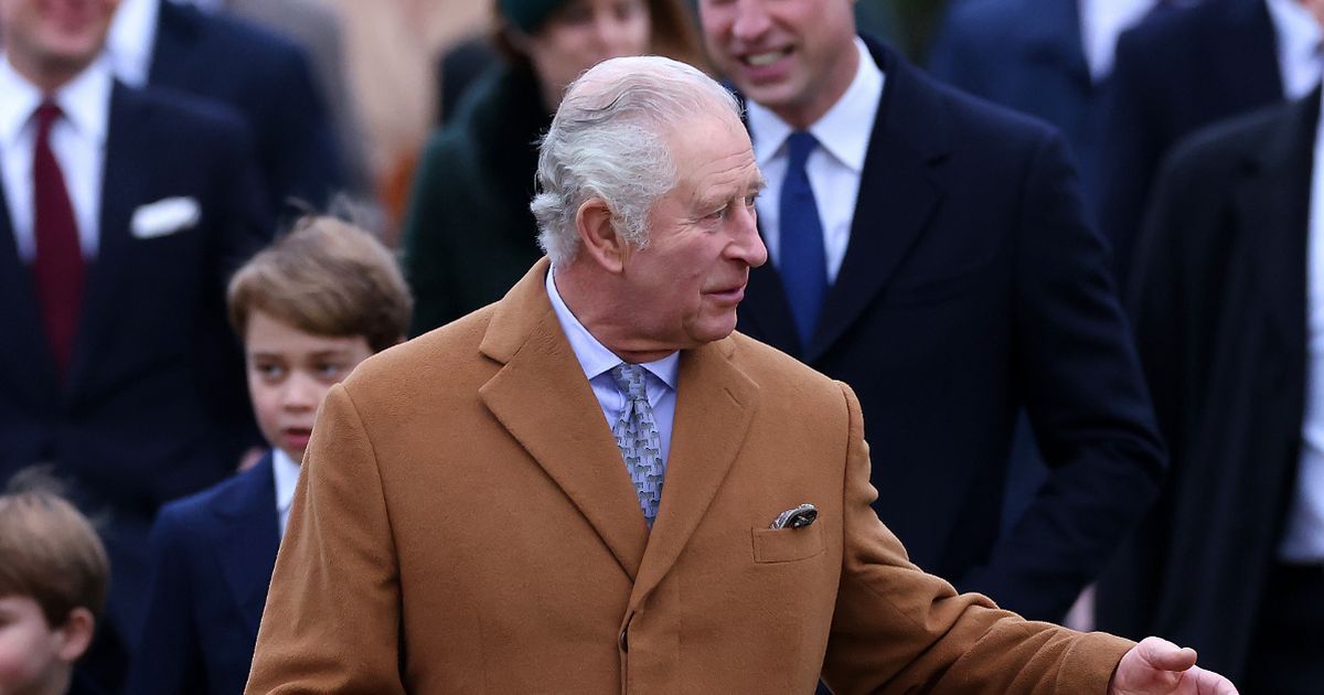 King Charles 'laughed off waiter bumping into him at…