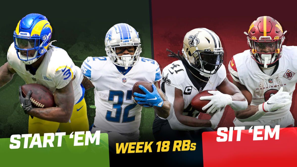 Sports Illustrated - Week 18: Start 'Em, Sit 'Em…