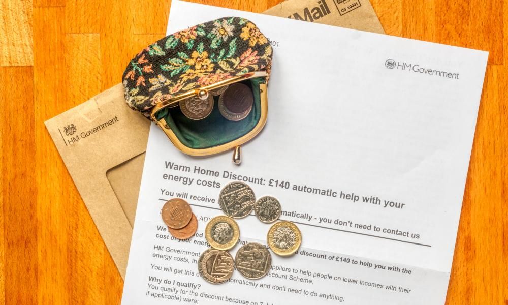 Cost to Treasury of subsidising home energy bills…