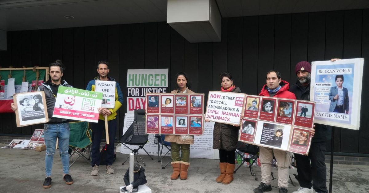 Manchester's Iranian protesters suffer wave of chest…
