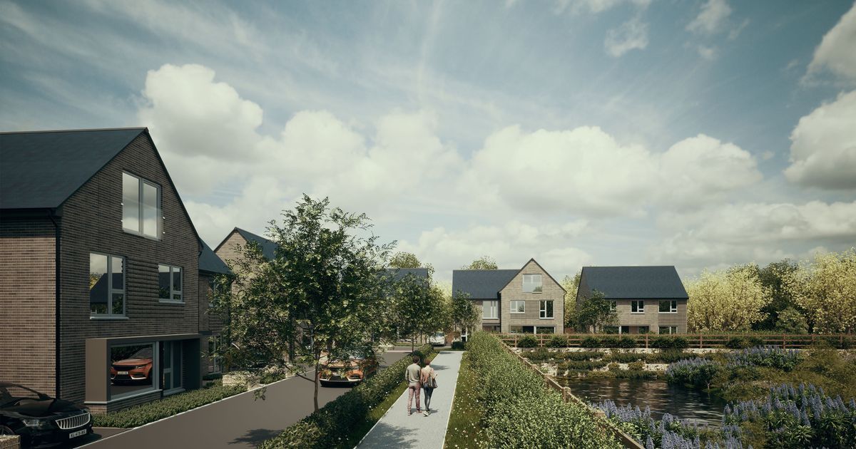 First look at 350-home eco-neighbourhood masterplan…