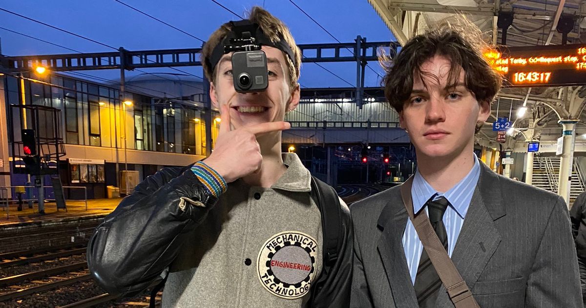 TikTok star Francis Bourgeois spotted at Welsh station…