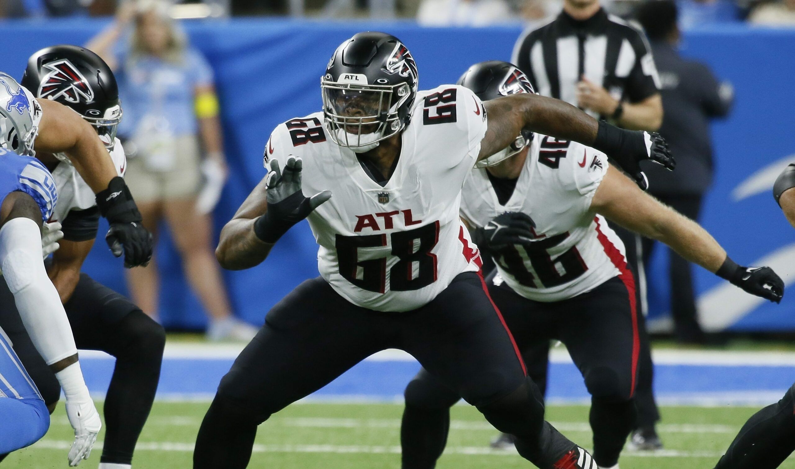 Falcons LG Elijah Wilkinson ruled OUT vs. Buccaneers