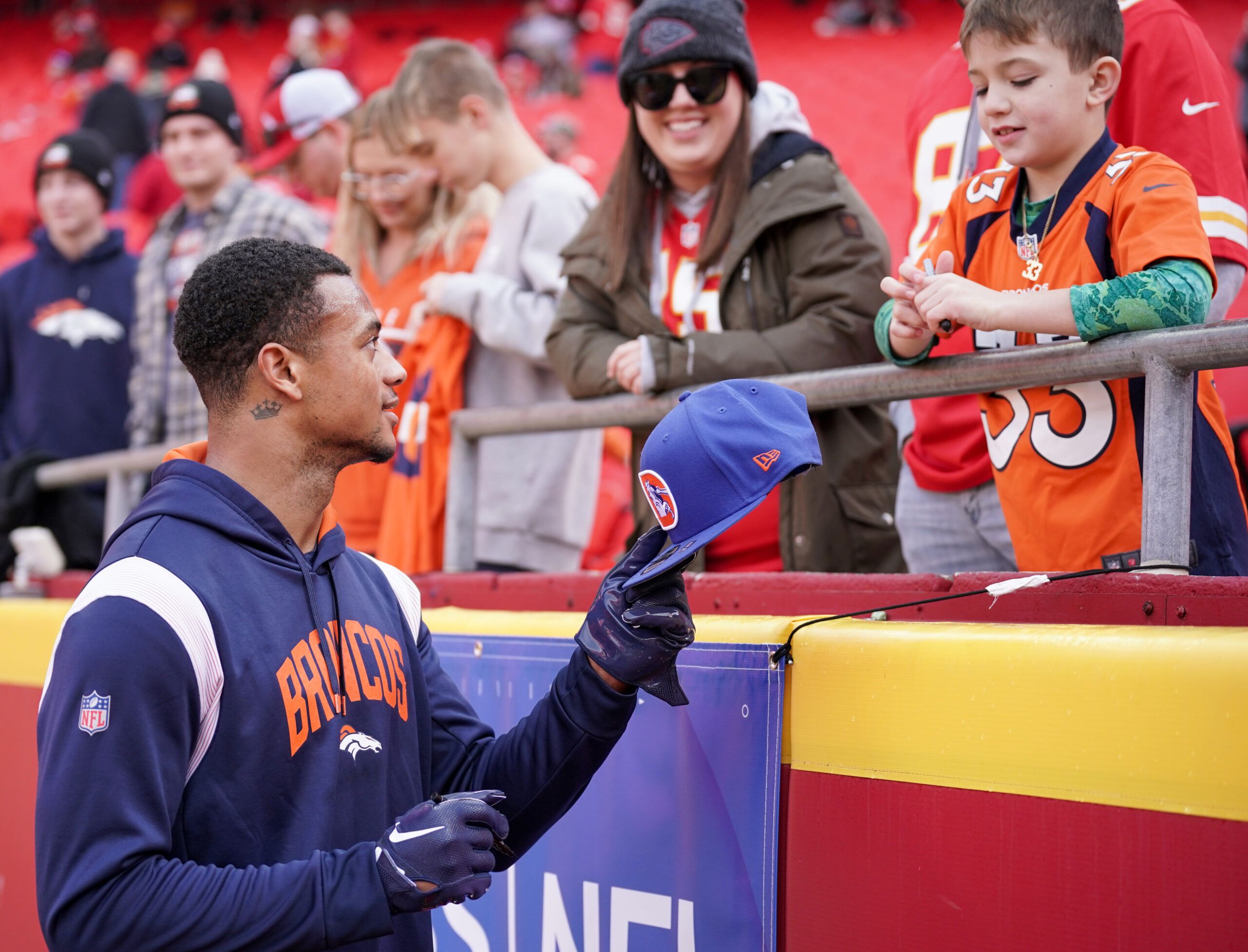 Broncos G Dalton Risner and CB Pat Surtain II named…