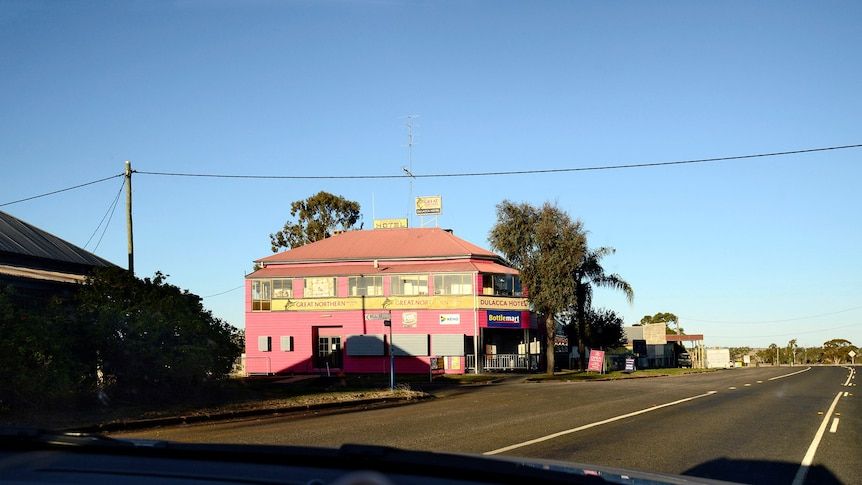 The pub with no town: How a lurid pink hotel kept…