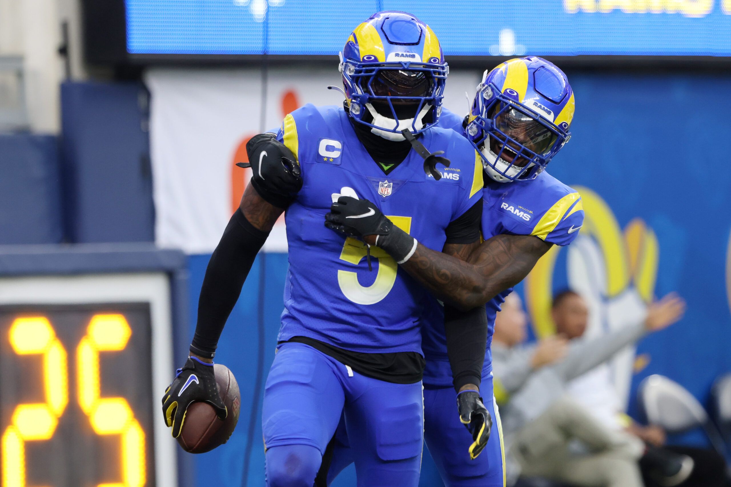 Watch: Jalen Ramsey picks off Geno Smith on 1st play…