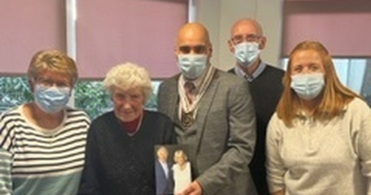 100th birthday and 65th wedding anniversary…