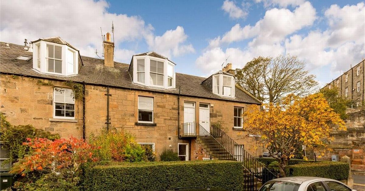 Picturesque Edinburgh colonies flat hits the market…