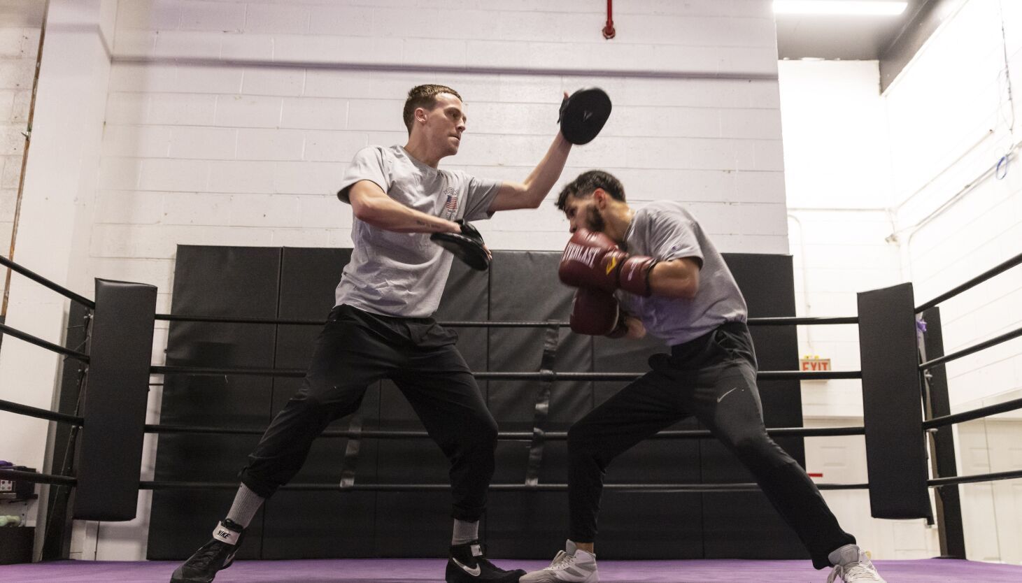 Friendship starts with a fight, blossoms into a boxing…