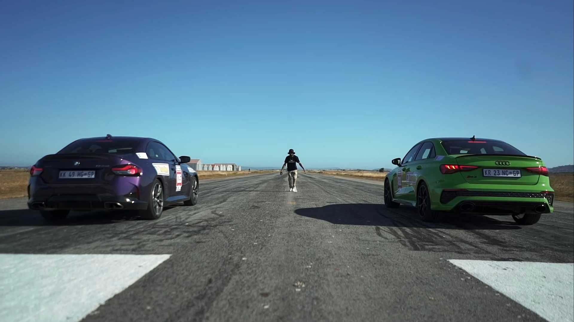 BMW M240i xDrive Drag Races Audi RS3 In…