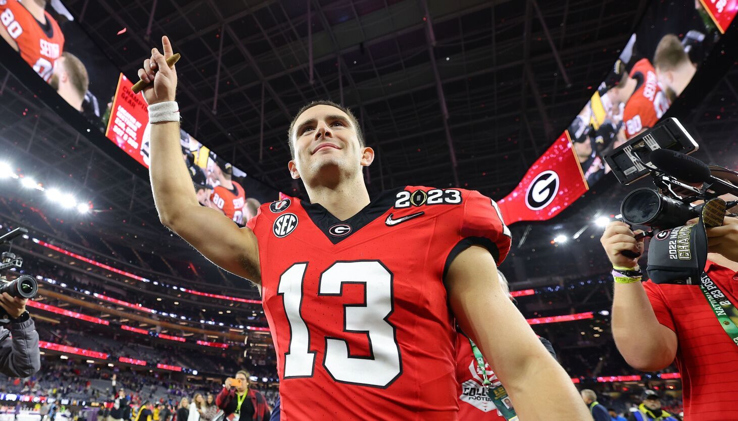 Georgia crushes TCU to become first repeat champion in…