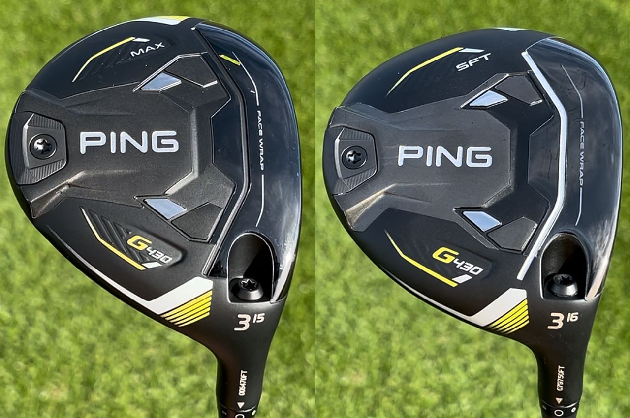 Ping G430 Max, G430 SFT fairway woods