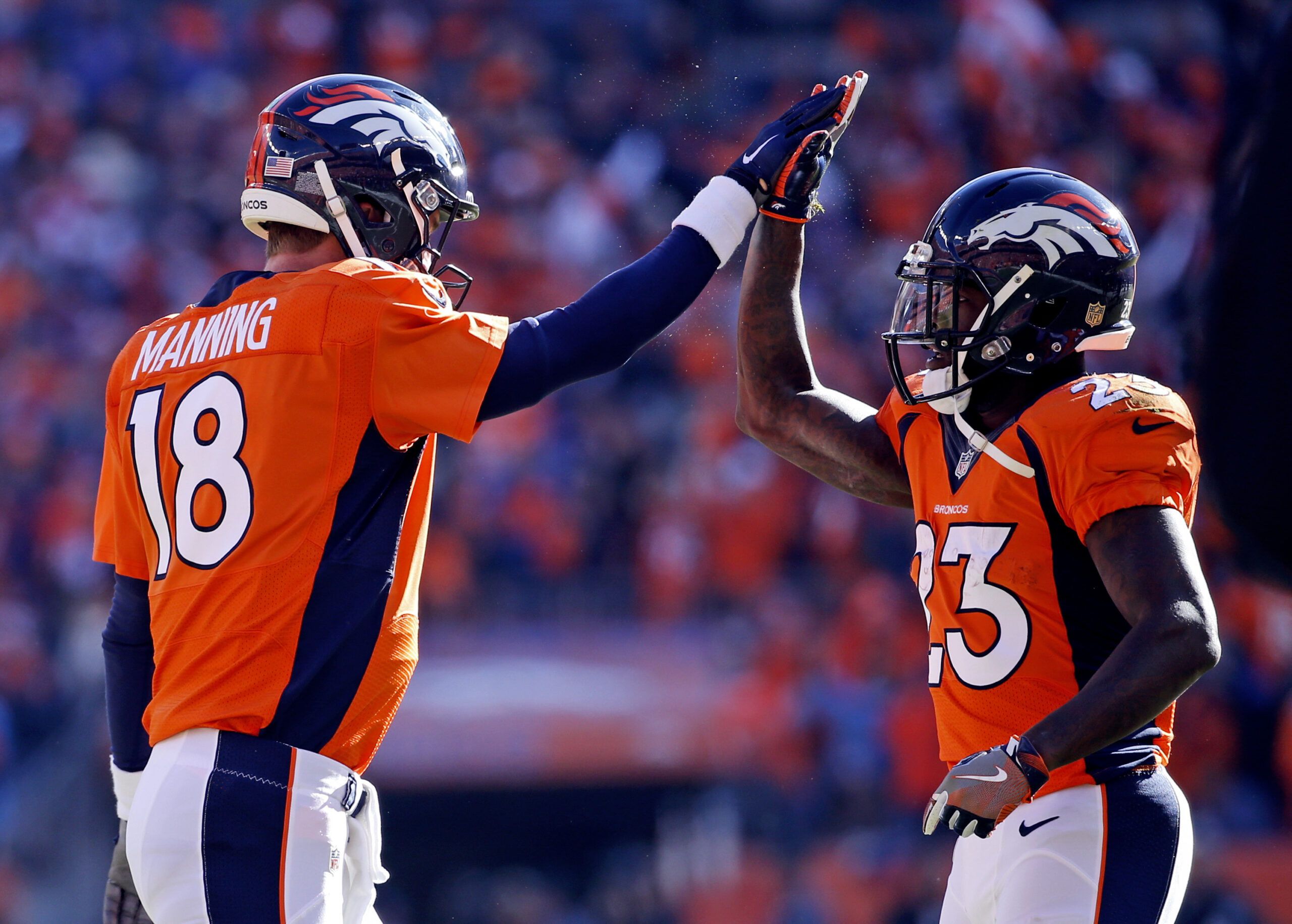 Broncos’ owners are flying Ronnie Hillman’s teammates…