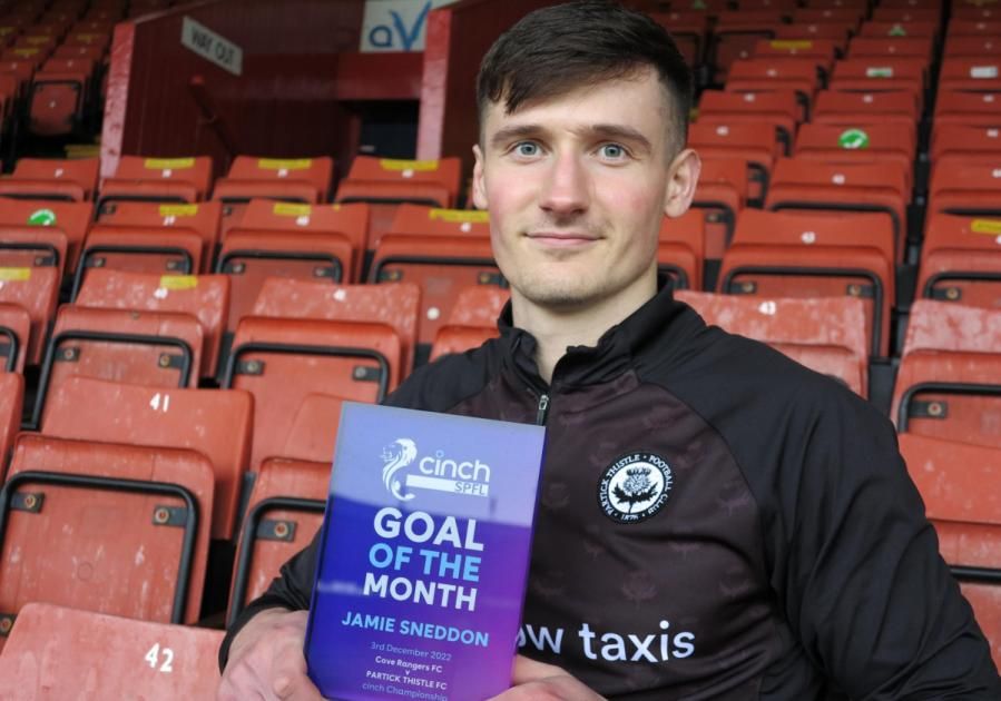 Sneddon still pinching himself after winning goal of…