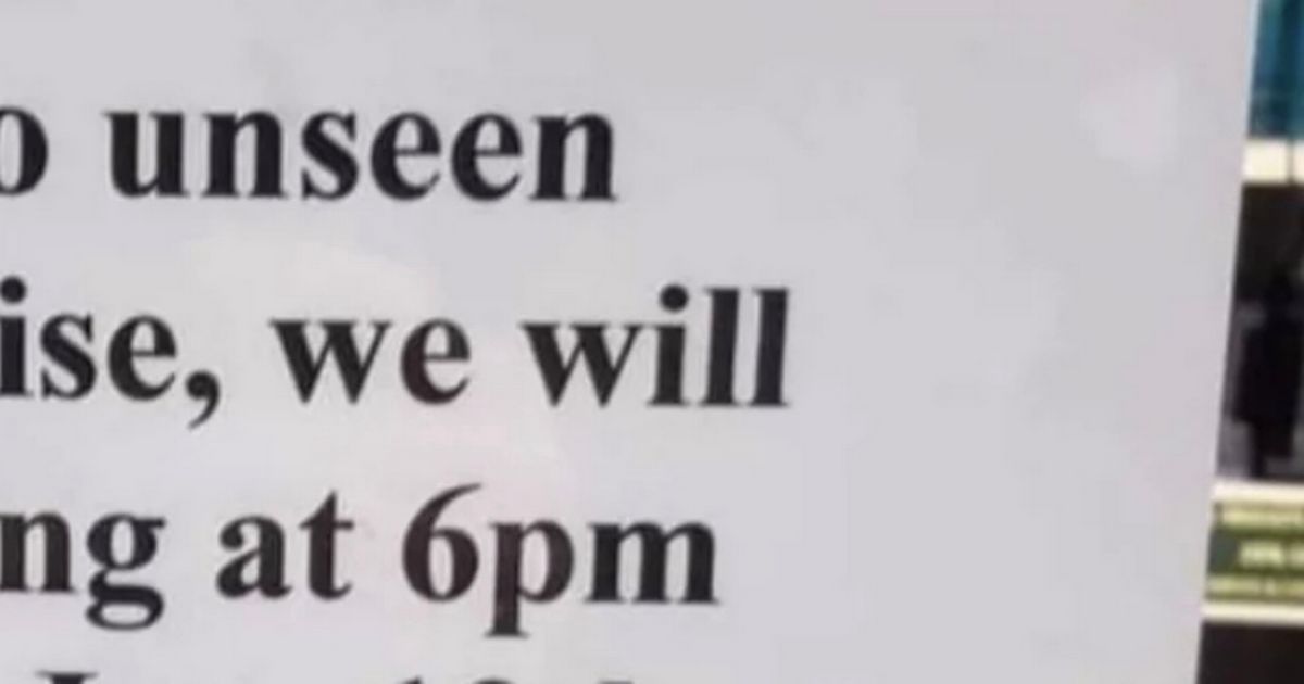 People in stitches over inappropriate spelling mistake…