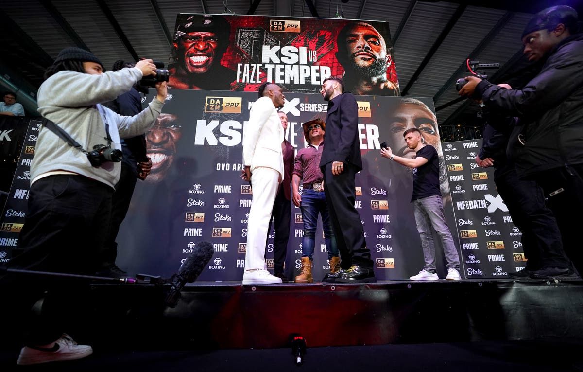 KSI vs FaZe Temperrr live stream: How to watch fight…