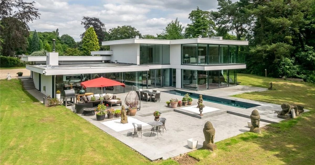 The multi-million pound Greater Manchester mansions…
