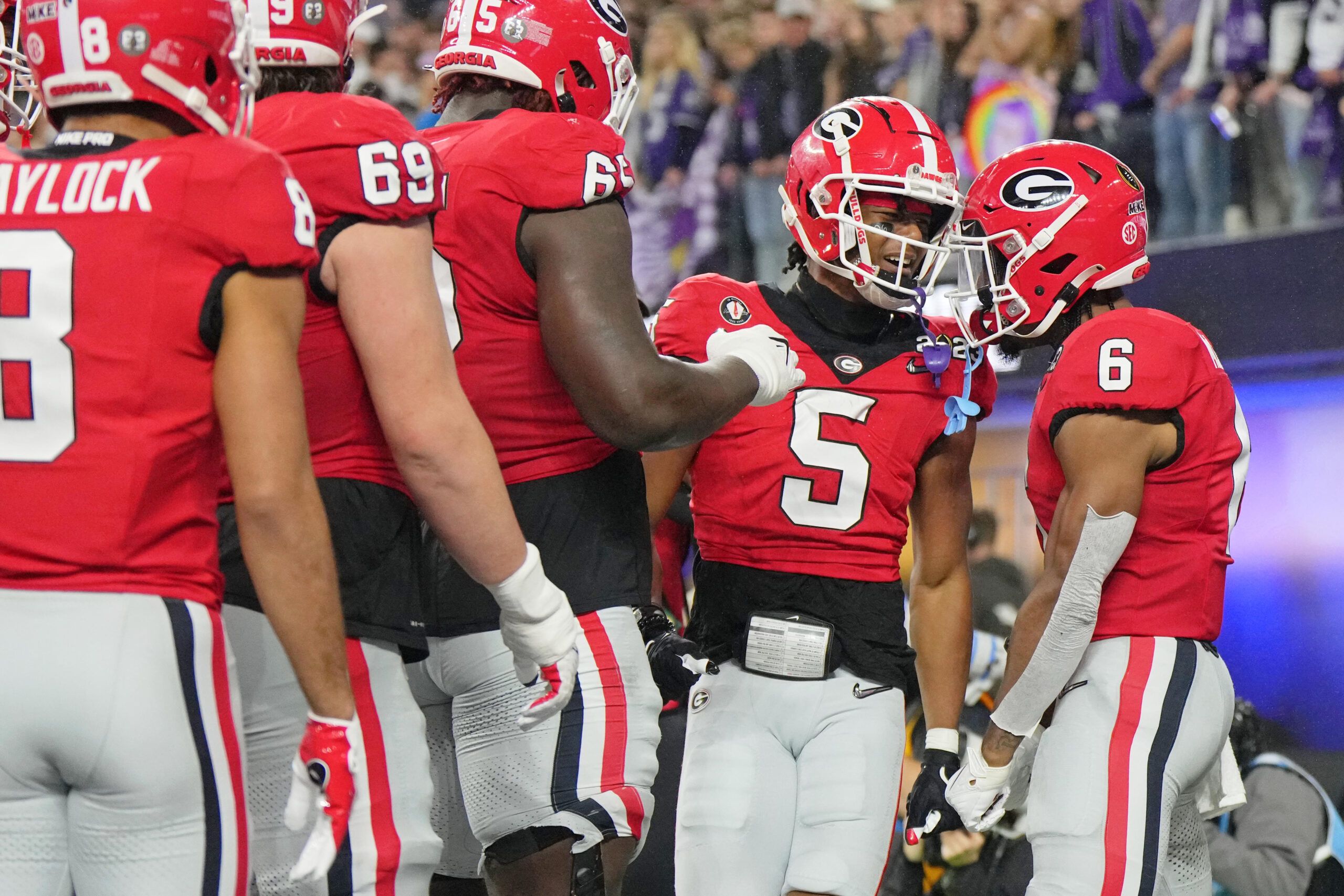 UGA offensive line deserves credit for dominant…