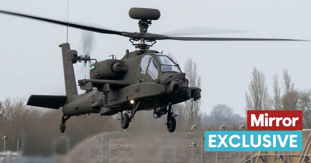 UK sends Apache helicopters armed with deadly Hellfire…