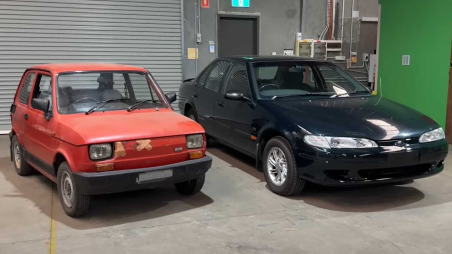 Ford Falcon V8 Duels Two-Cylinder Fiat 126 In Fuel…