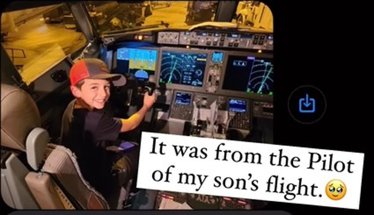 ‘Captain Doug for the win’: Mum raves about pilot’s…