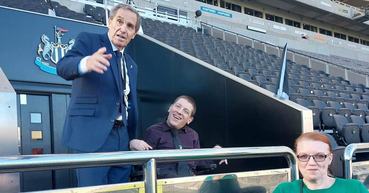 Disabled Newcastle United fan 'overwhelmed' at being…