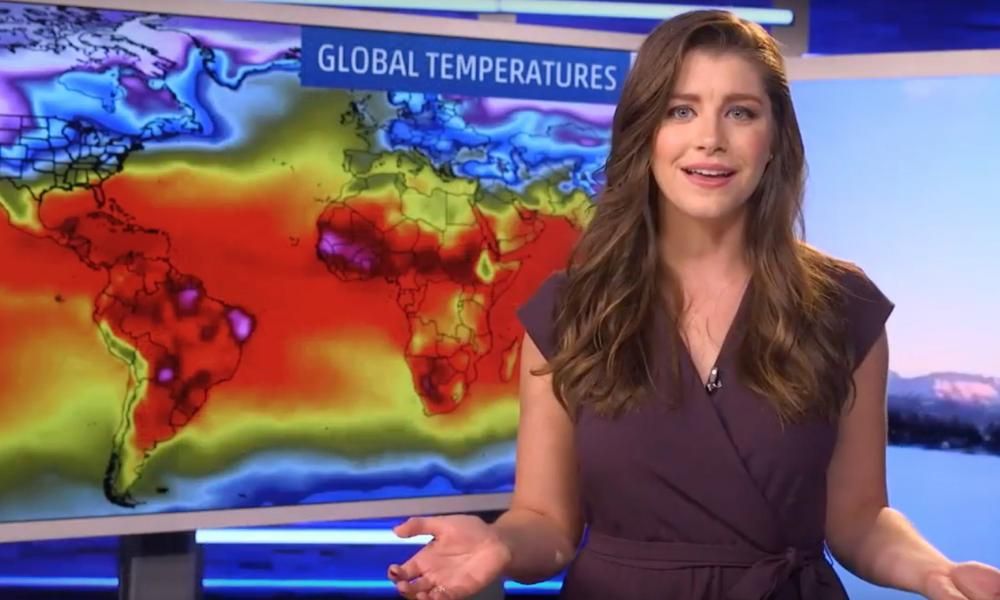 Outlook? Terrifying: TV weather presenters on the hell…
