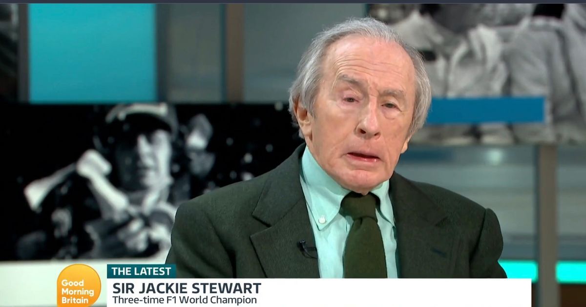 F1 legend Jackie Stewart gives heartbreaking health…