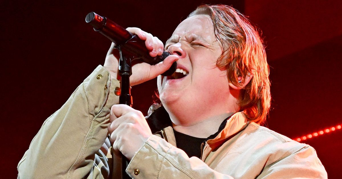 Lewis Capaldi thrown pants with X-rated message on…