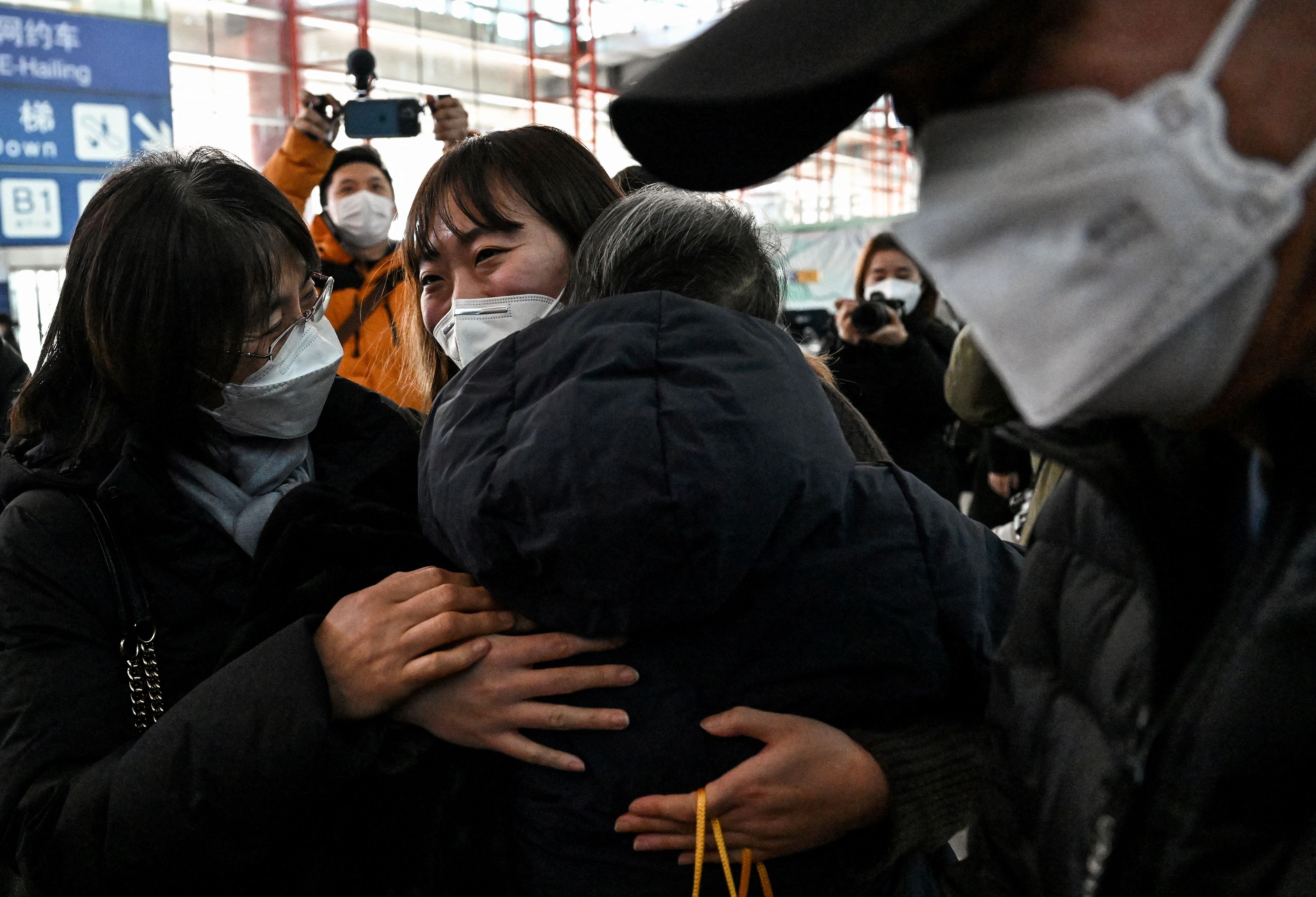 ‘Best thing that happened’: Chinese return home after…
