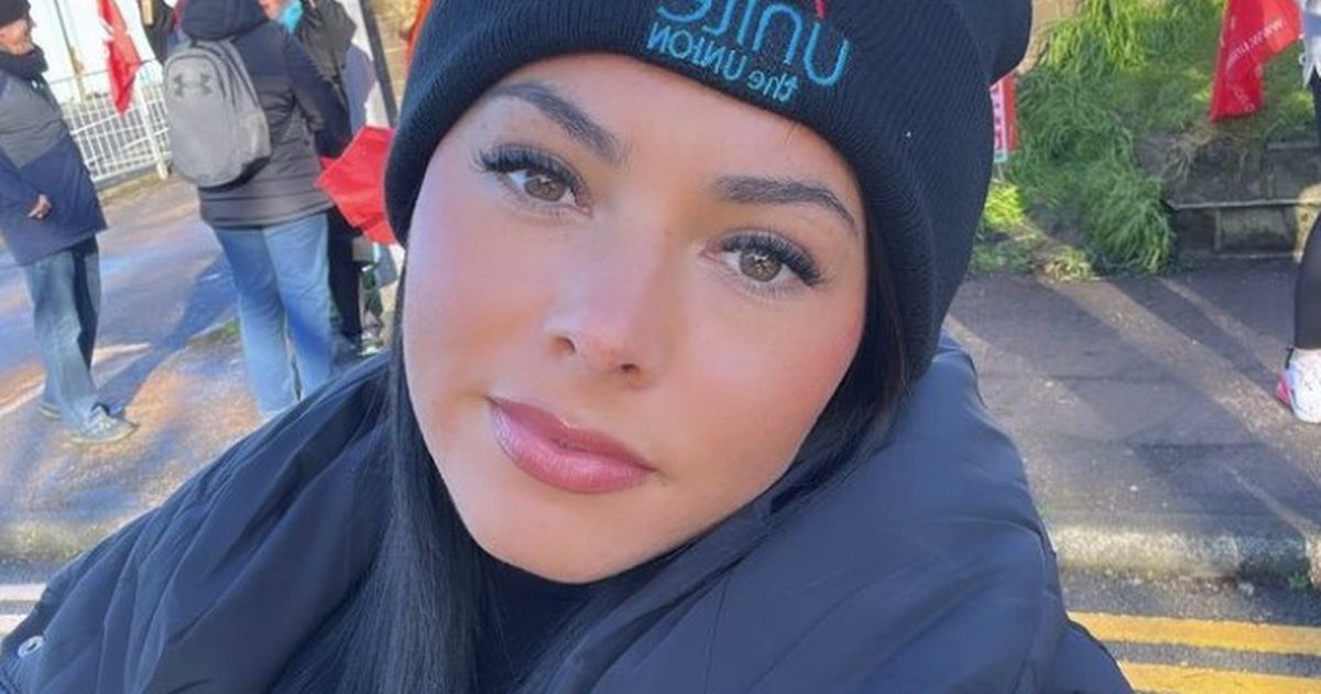 Love Island's Paige Thorne shows support for striking…