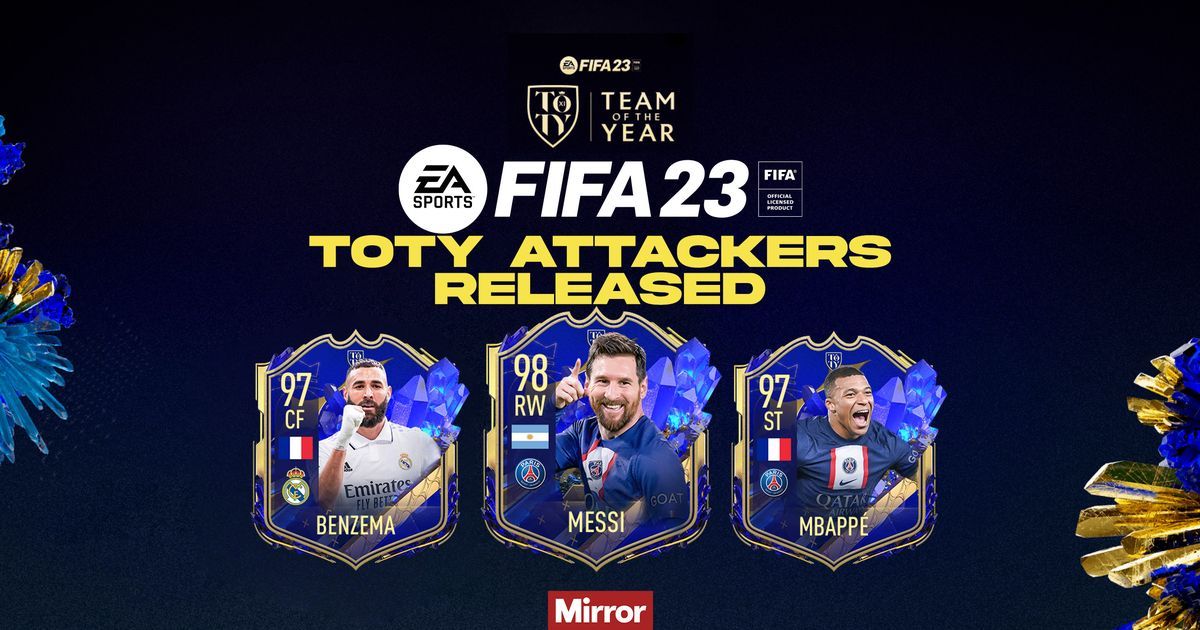 FIFA 23 TOTY squad revealed – Lionel Messi, Kylian…