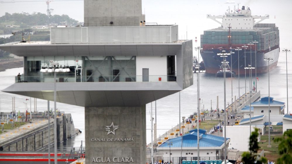 First vessel passes through expanded Panama Canal