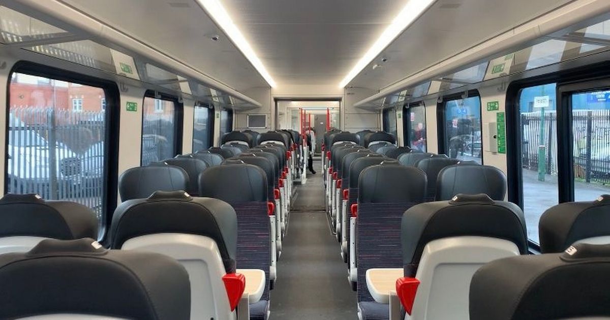 Inside the brand new trains being used on South Wales…