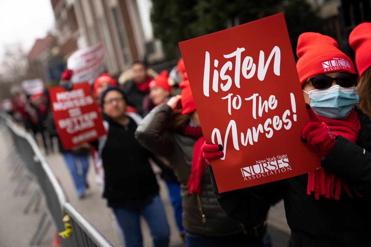 ‘Understaffed and underpaid’ nurses in America’s…