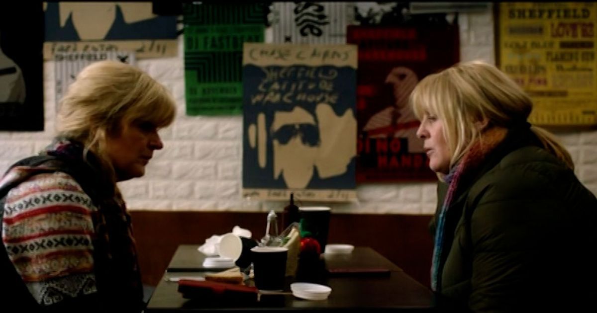 Inside the Happy Valley cafe after iconic scene…