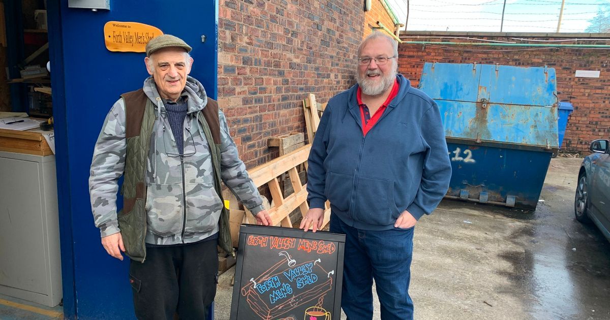 Forth Valley Men's Shed shows off tools to tackle…