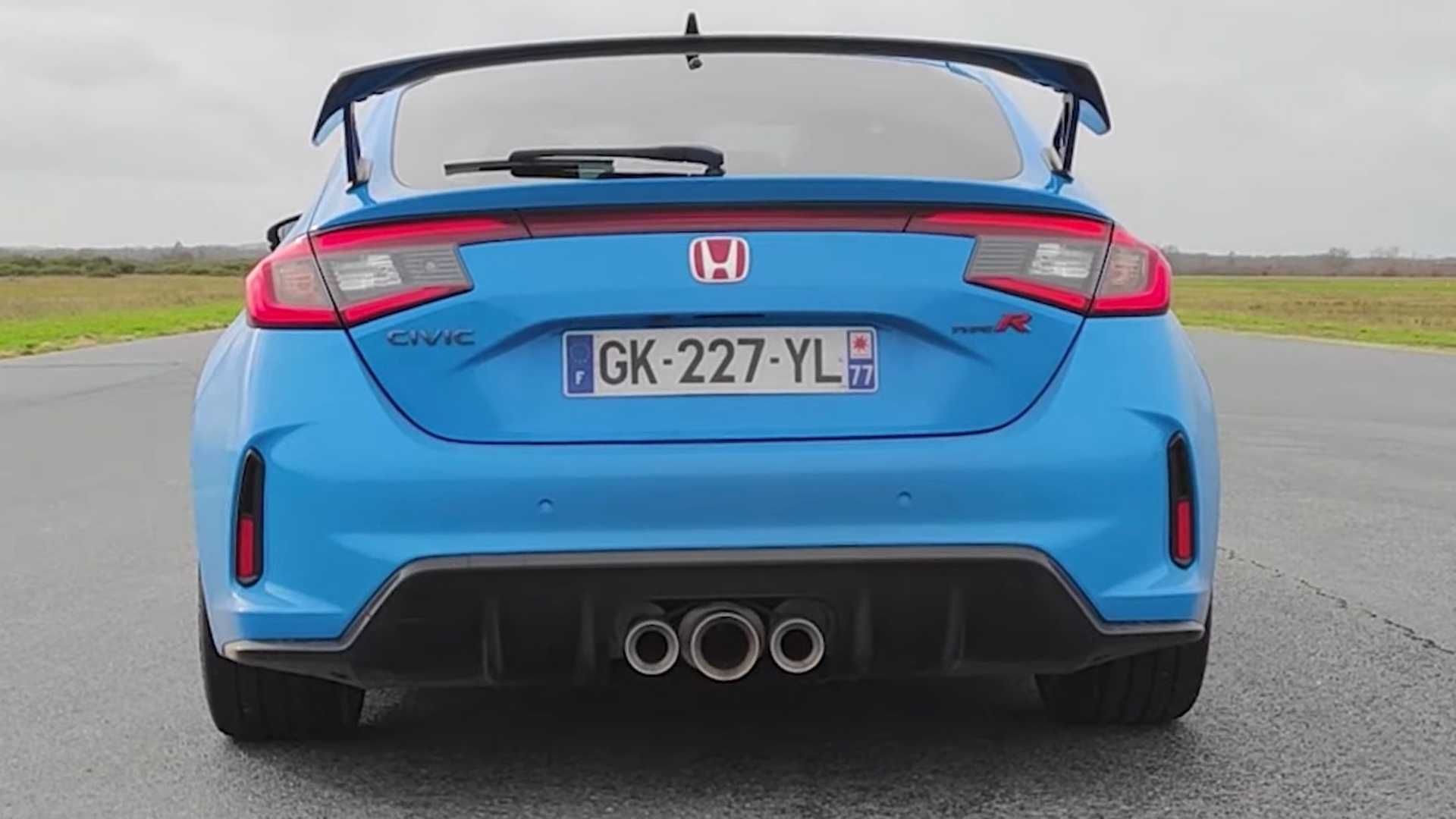 Watch The 2023 Honda Civic Type R Do An Acceleration…