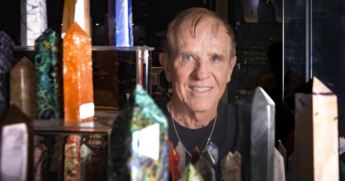 A diamond in the rough: Mineshaft owner Peter Blythe…