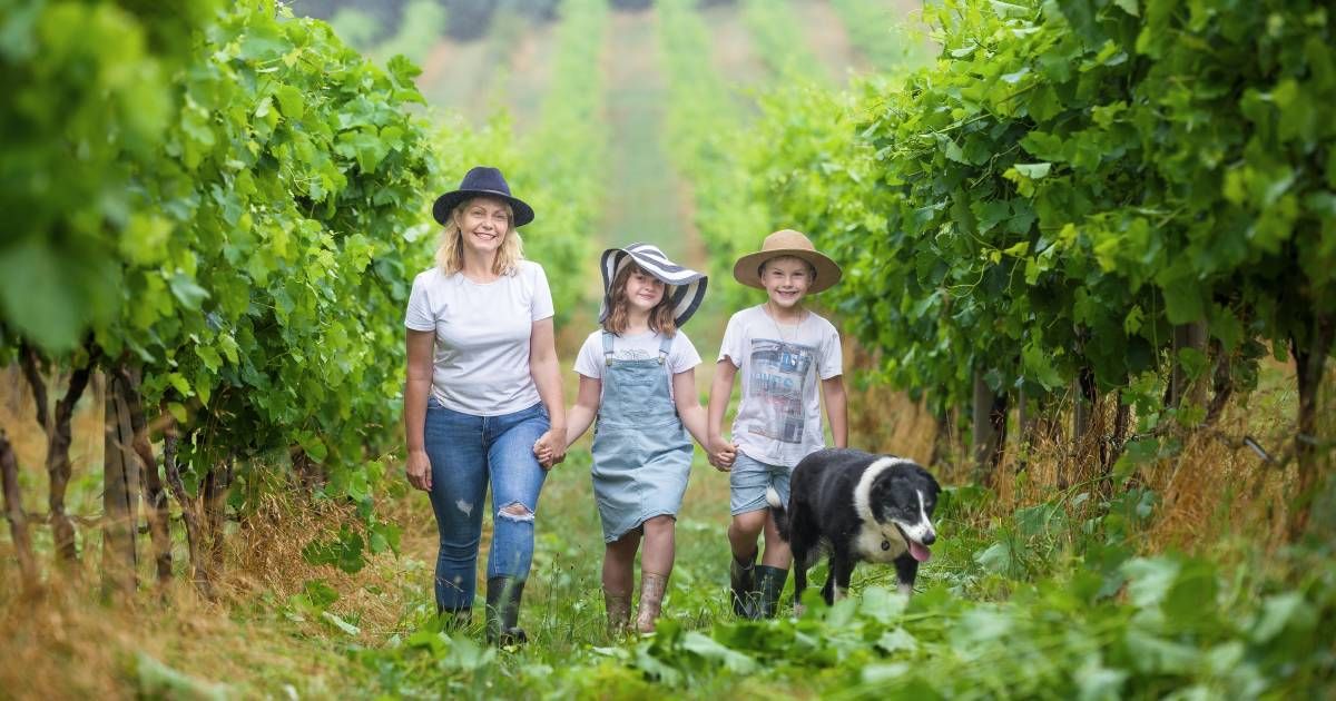 Winery owner shows strength after husband's tragic…